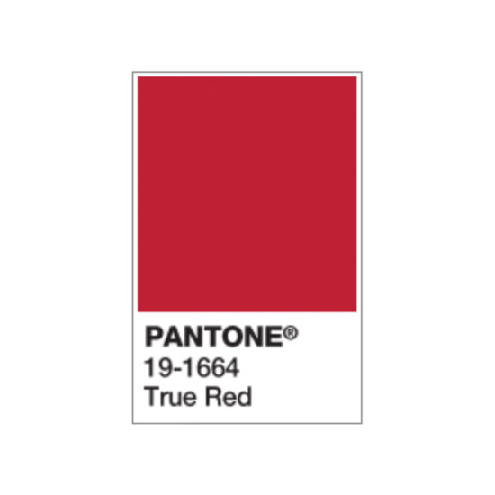 Pantone True Red | Stickers bureau géant pour espaces de travail ...